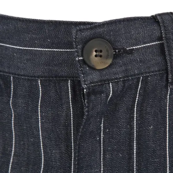 Emporio Armani Striped High-waisted Shorts