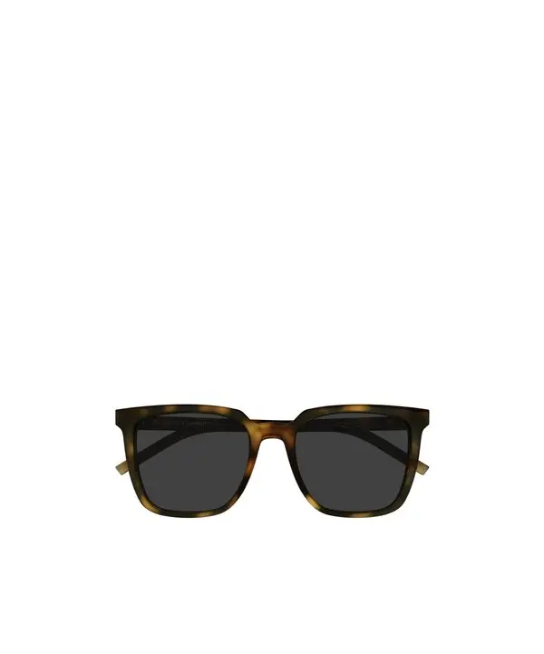 Saint Laurent Square Frame Sunglasses - Black