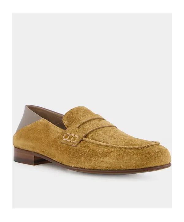 Manolo Blahnik Round Toe Loafers
