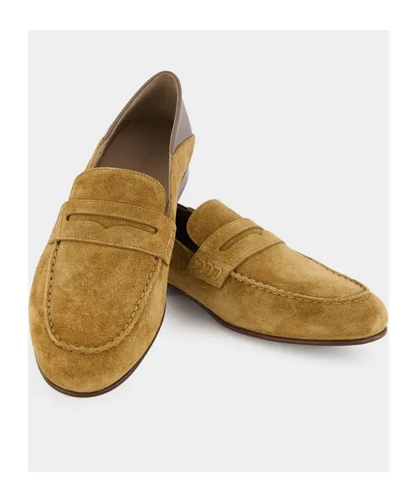 Manolo Blahnik Round Toe Loafers