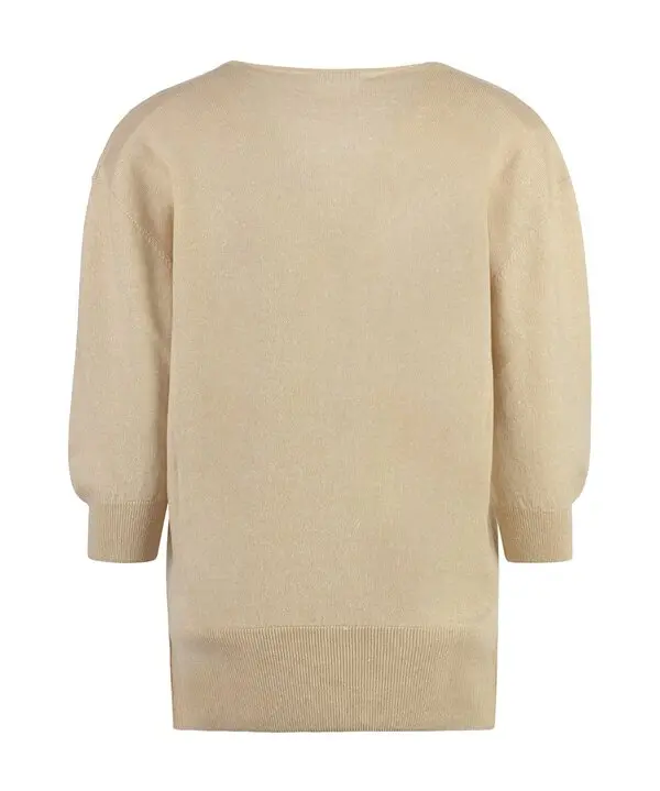 Agnona Cashmere Blend Knit Sweater