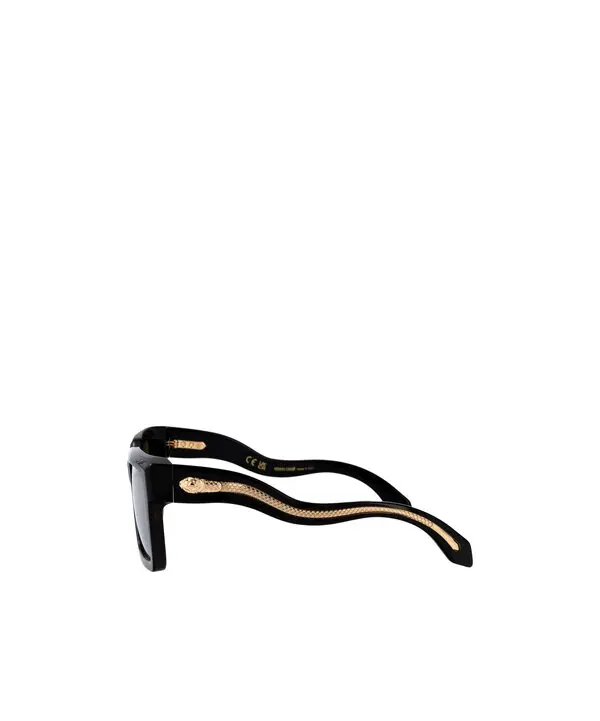 Roberto Cavalli Square Frame Sunglasses - Havana