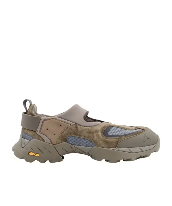 ROA Round Toe Sneakers - Green