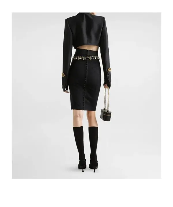 Dolce & Gabbana Embellished Cropped Jacket