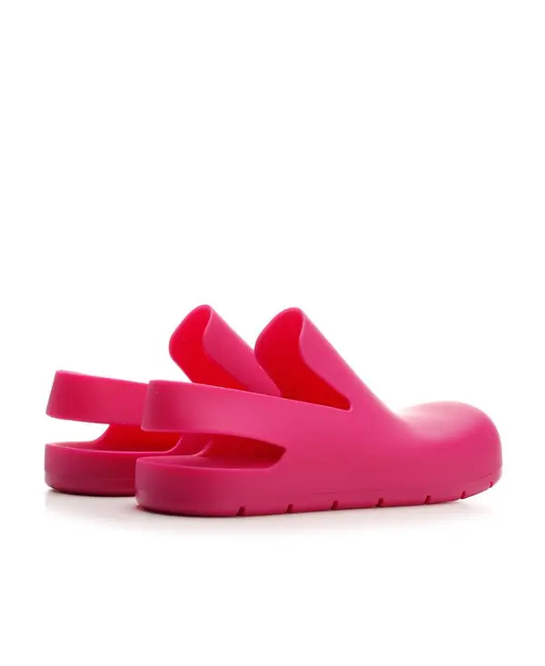 Bottega Veneta Rose Ankle-wrapped Sandals - Pink