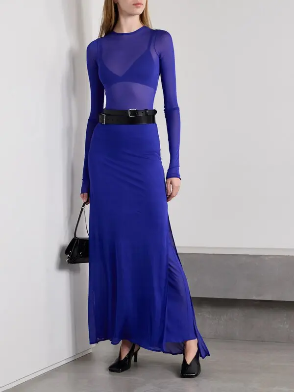 ANN DEMEULEMEESTER Jersey Bodysuit