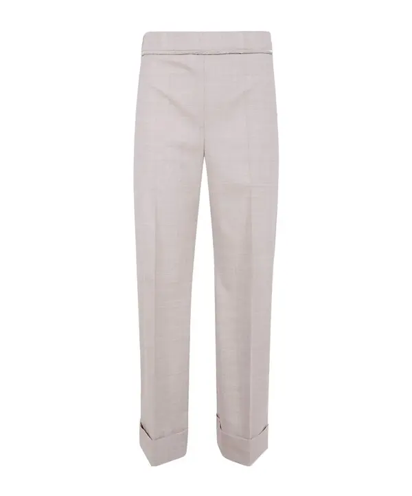 D.exterior Tailored Straight-leg Pants - White