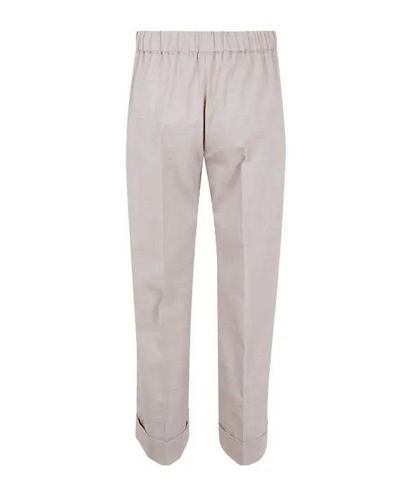 D.exterior Tailored Straight-leg Pants - White