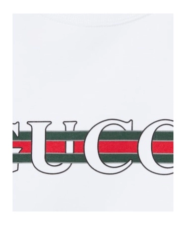 Gucci Logo Printed Crewneck T-shirt