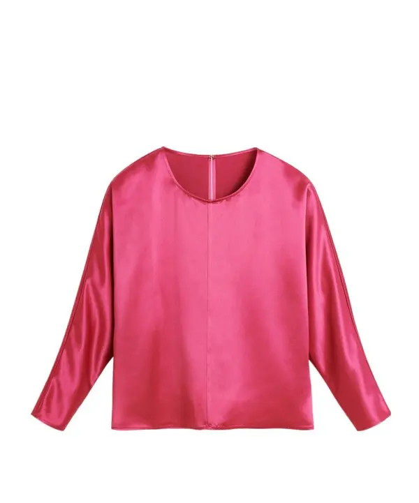 BY MALENE BIRGER Long Sleeve U-neck Top