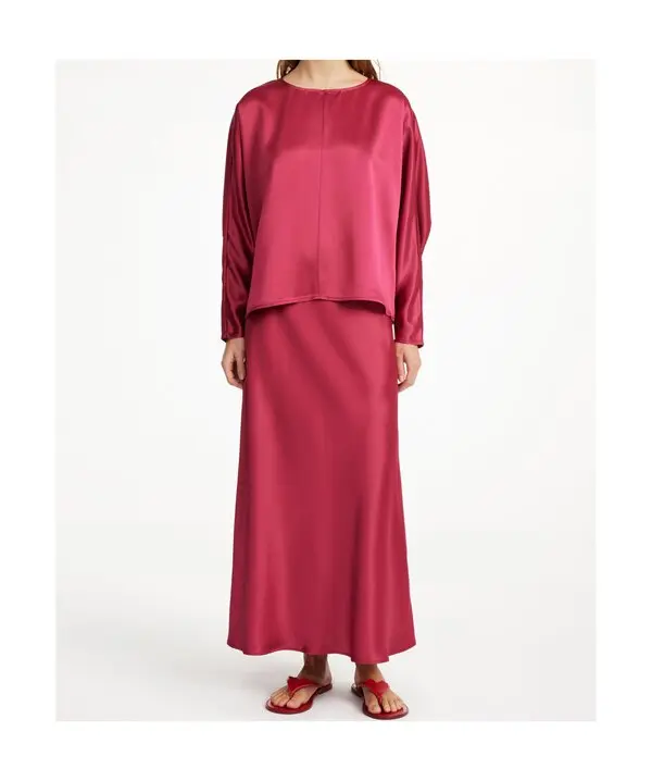 BY MALENE BIRGER Long Sleeve U-neck Top