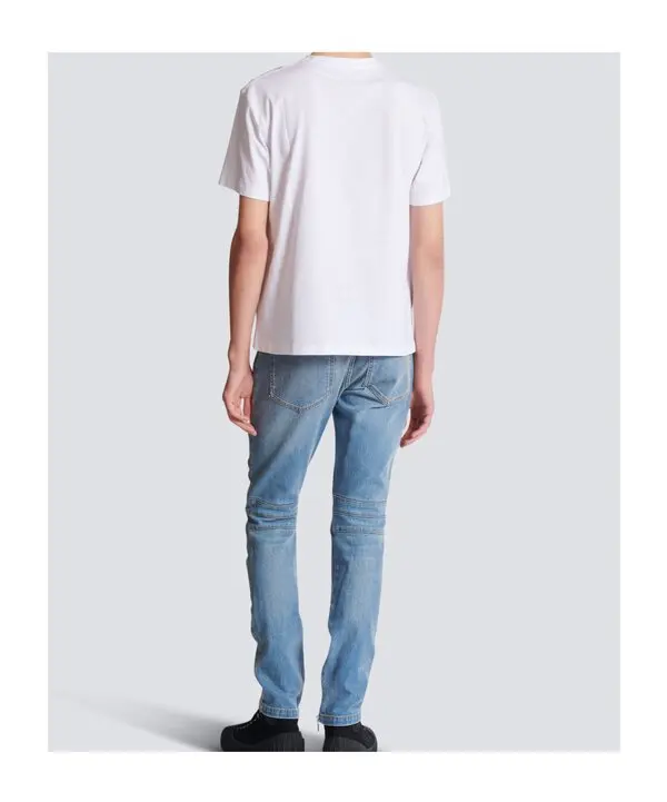 Balmain Small Stamp Printed T-shirt