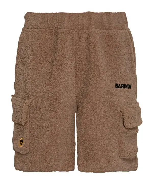 BARROW Teddy Cargo Shorts - Brown