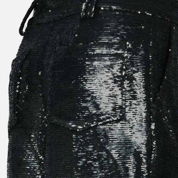IRO PARIS Sequined High Waist Shorts