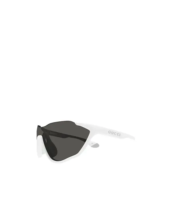 Gucci Mask-shaped Sunglasses - White