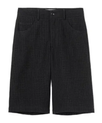 Séfr Textured Cutout Shorts
