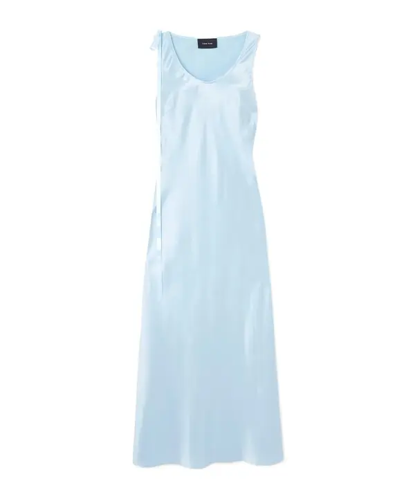 Simone Rocha Bow-embellished Silk Midi Dress
