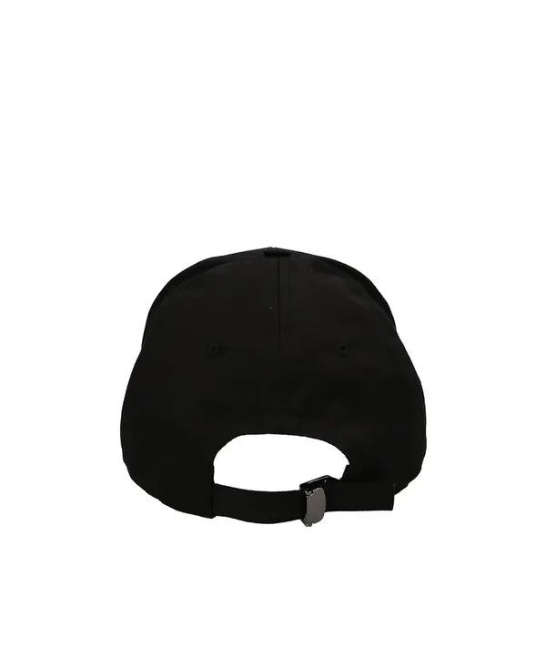 Dolce & Gabbana Baseball Cap With Logo Detail - Black