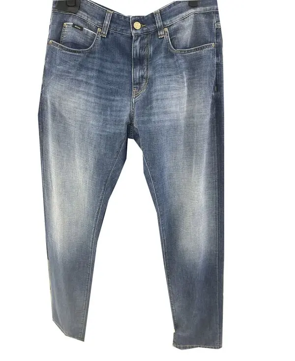 Zegna Middle Waist Straight Leg Jeans