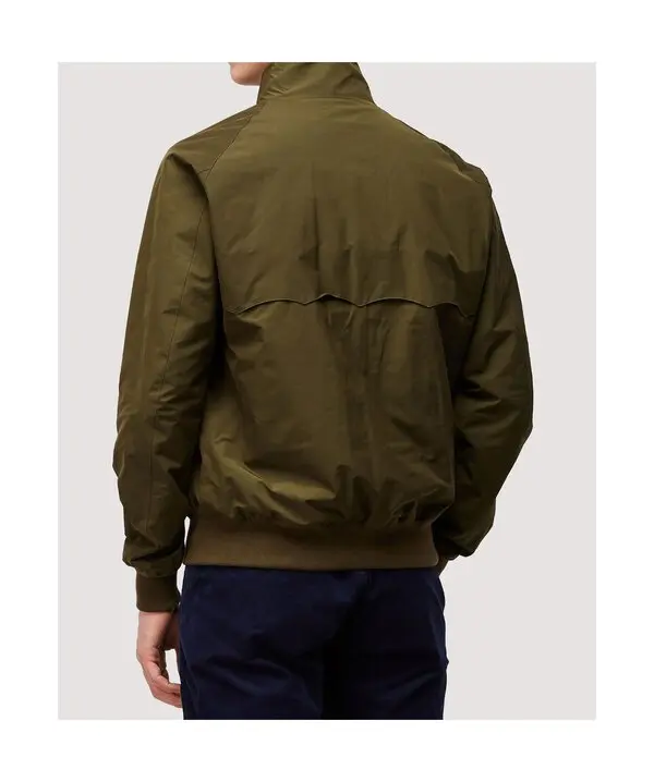 BARACUTA G9 Harrington Bomber Jacket - Green