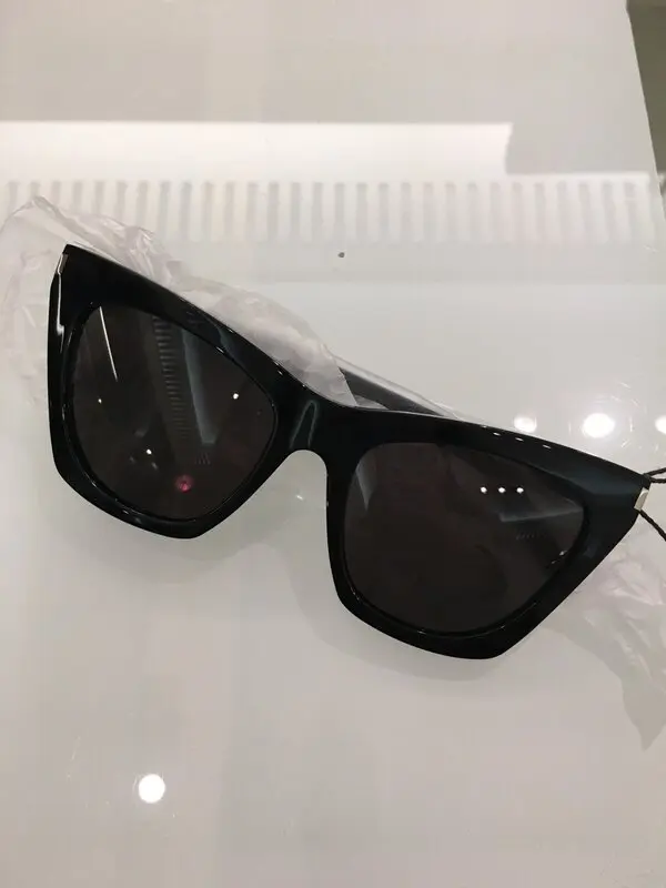 Saint Laurent Kate Cat-eye Sunglasses - Black