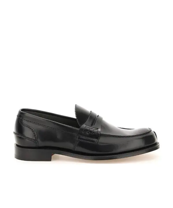 Church's Pembrey Polished Slip-on Loafers - Black