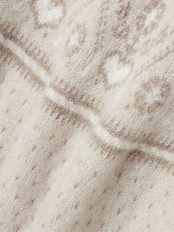 Khaite Fair Isle Cashmere Sweater - No