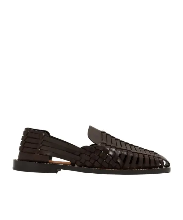 Brunello Cucinelli Woven Loafers