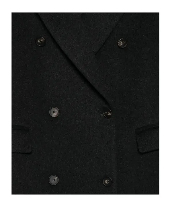 Tagliatore Double-breasted Tailored Coat - Grey