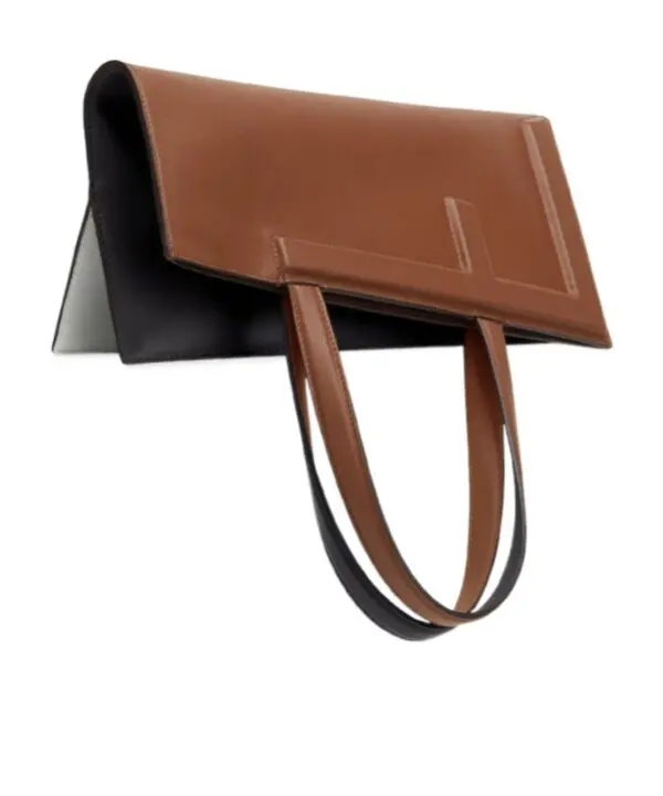Fendi Color-blocked Leather Bag