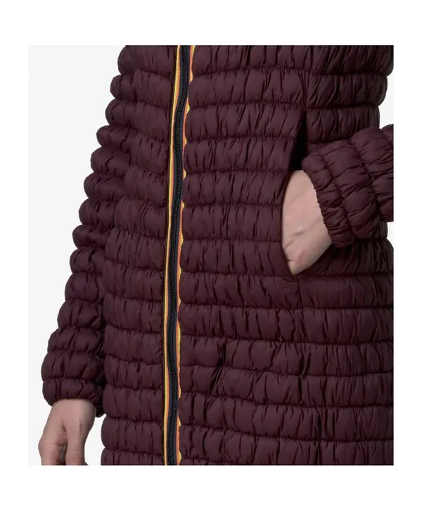 K-WAY Prudence Tech Warm Quilted Maxi Coat