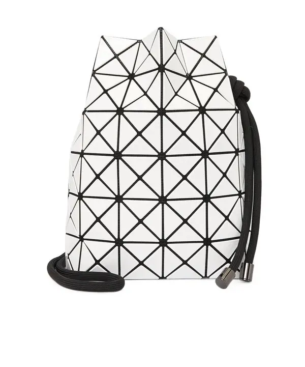 Issey Miyake Geometric Shoulder Bag - White
