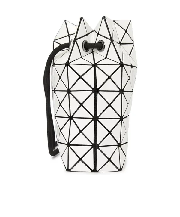 Issey Miyake Geometric Shoulder Bag - White