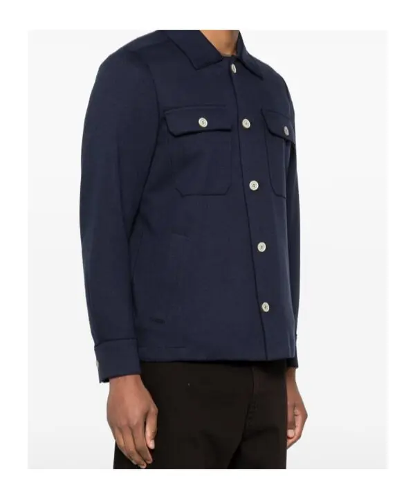 Eleventy Pocket Button Shirt