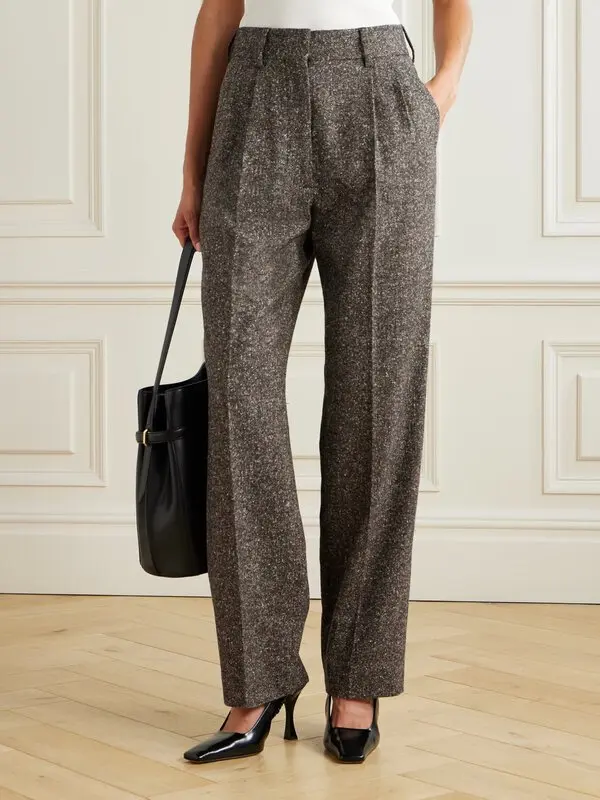 BLAZÉ MILANO Tailored Tweed Trousers