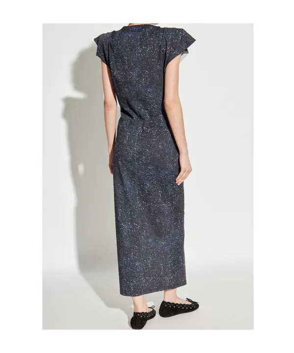 Isabel Marant Étoile Printed Maxi Dress With Side Slit