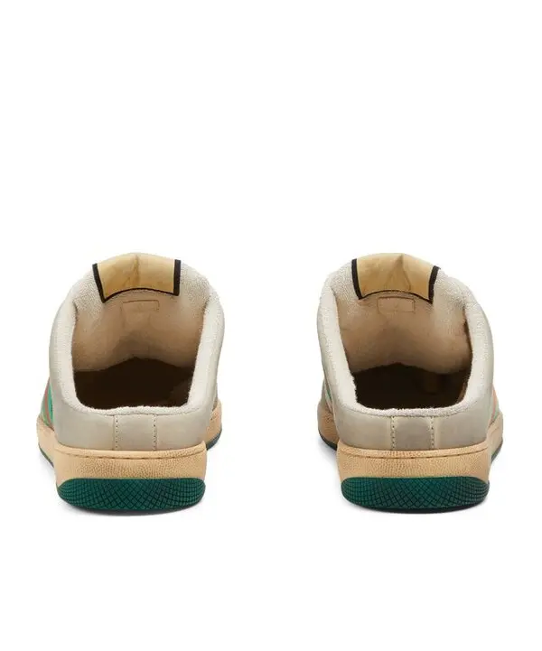 Gucci Screener Sneakers With Vintage Logo