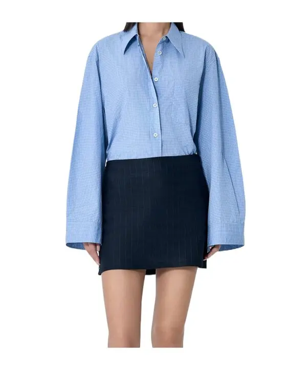 Our Legacy Balloon Shirt - Blue