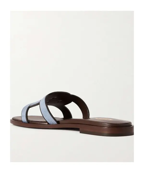 TOD'S Logo Flat Slides