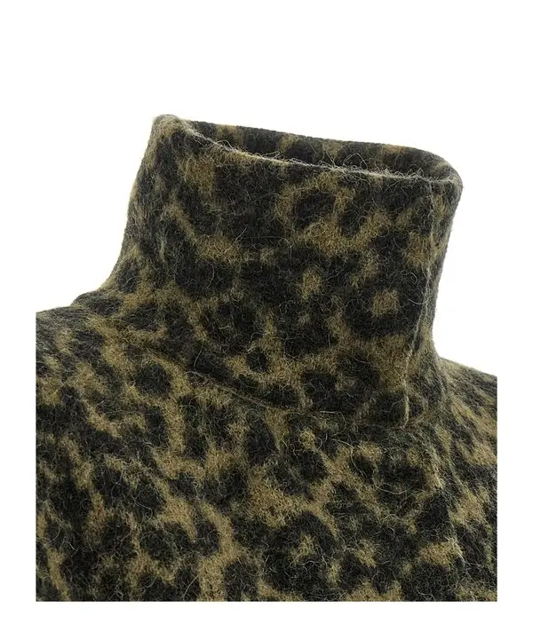 NUDE Animal Print Long Coat