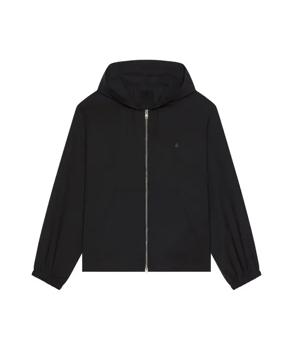 Givenchy 4g Plaque Zip-up Hoodie