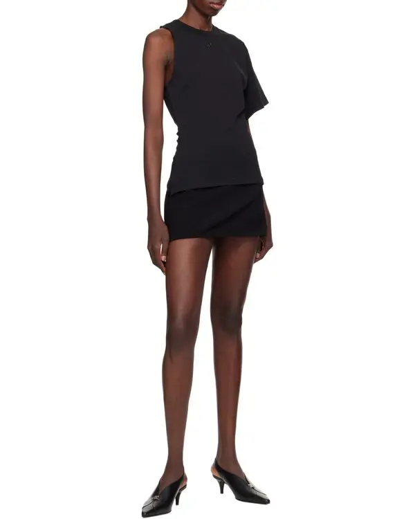 COURREGES Courrèges Asymmetrical One-sleeve T-shirt