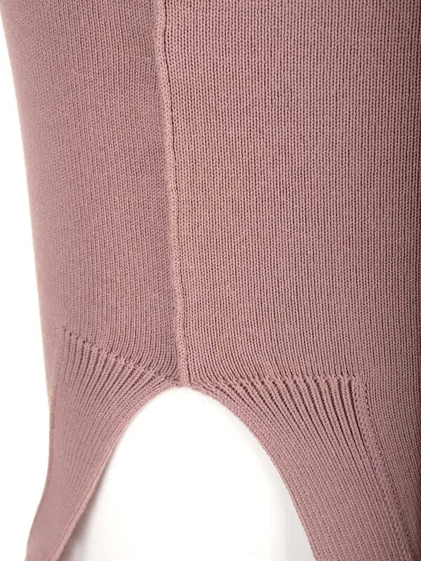 Rick Owens Asymmetrical Midi Dress - Pink