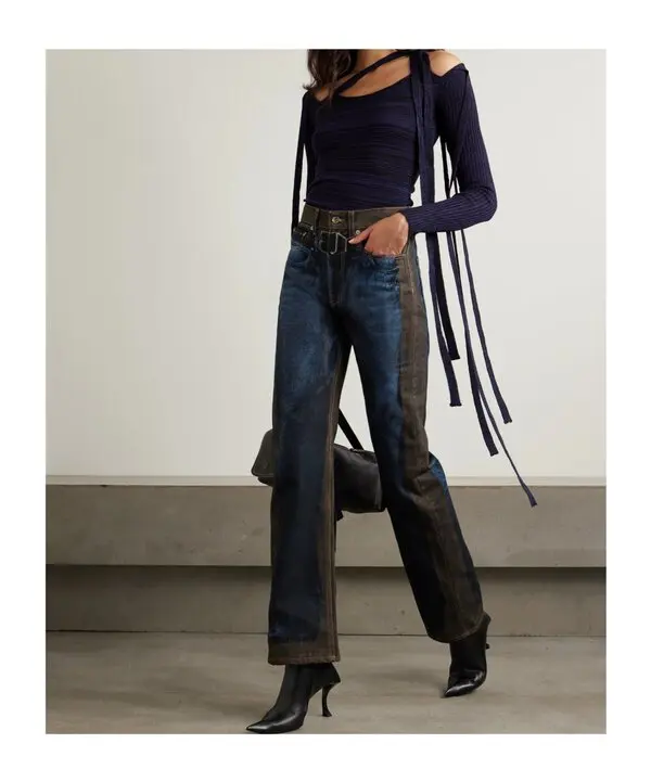 Y/project High-waisted Illusion Jeans