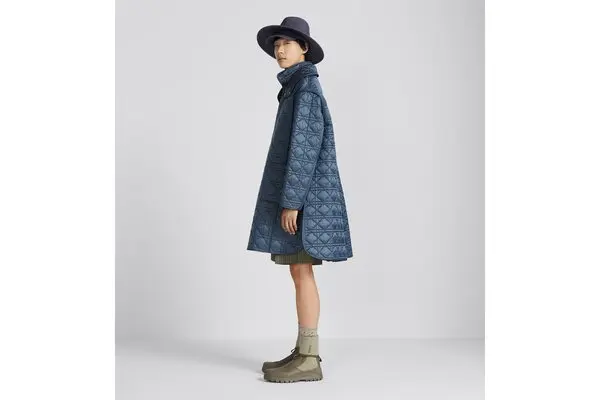 Dior Quilted Cannage Technical Fabric Coat