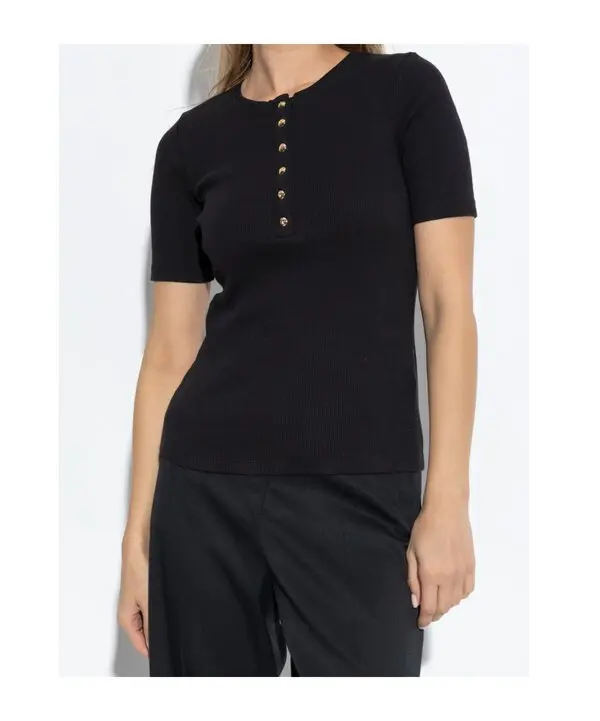 ANINE BING Alessia Knitted T-shirt