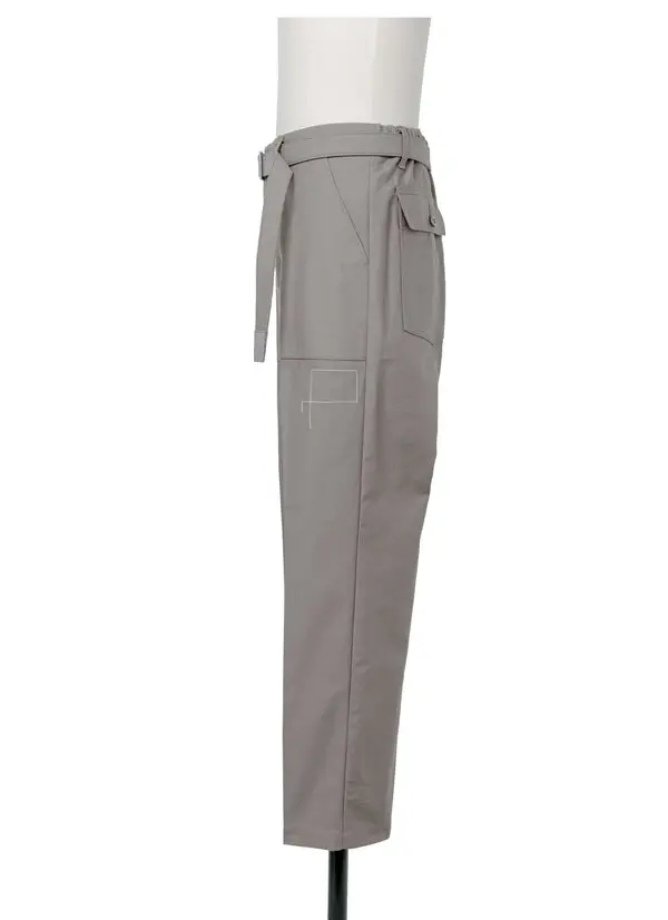 Sacai Belted Trousers - Gray