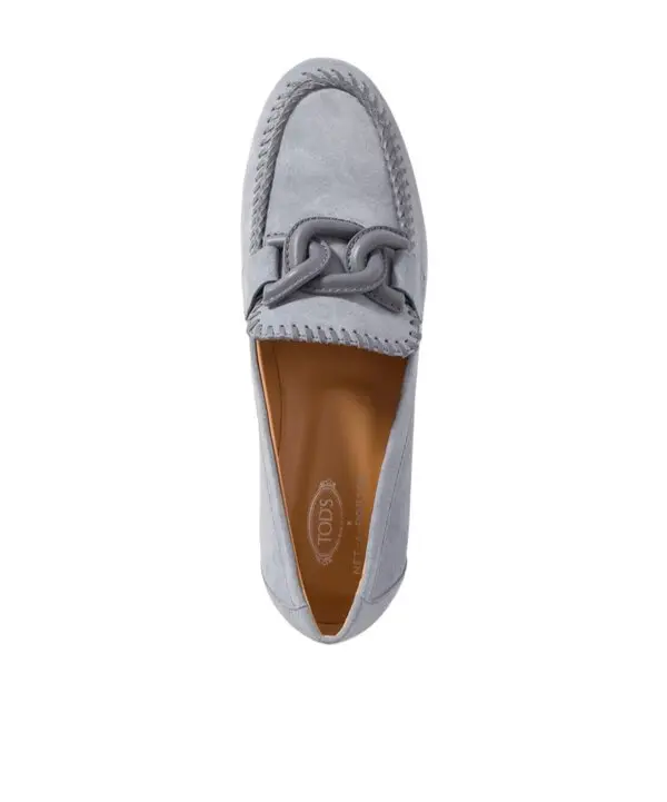 TOD'S Logo Chain Loafers