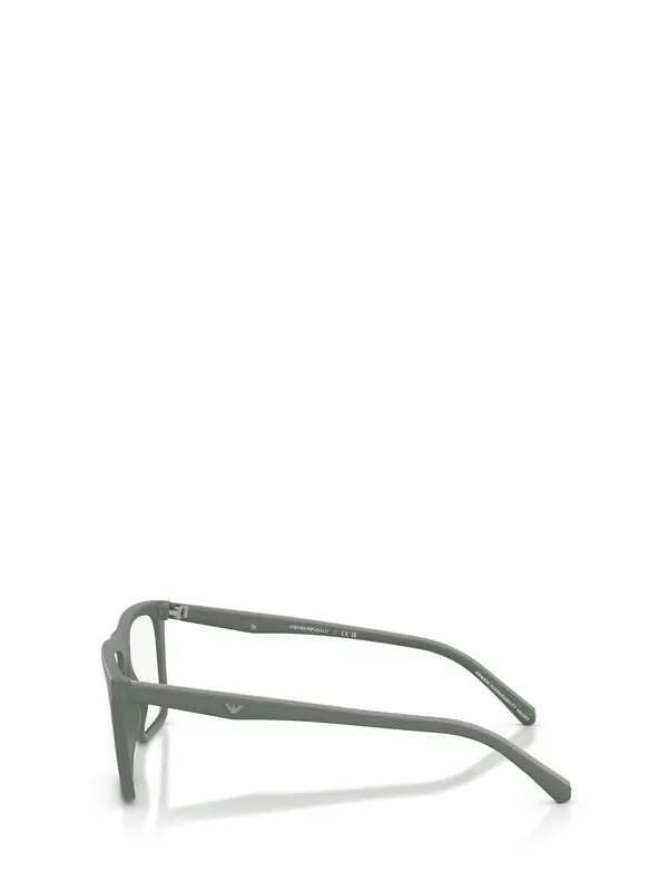 Emporio Armani Square Frame Eyeglasses - Gray