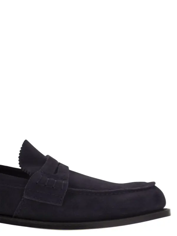 Church's Round Toe Loafers - Black